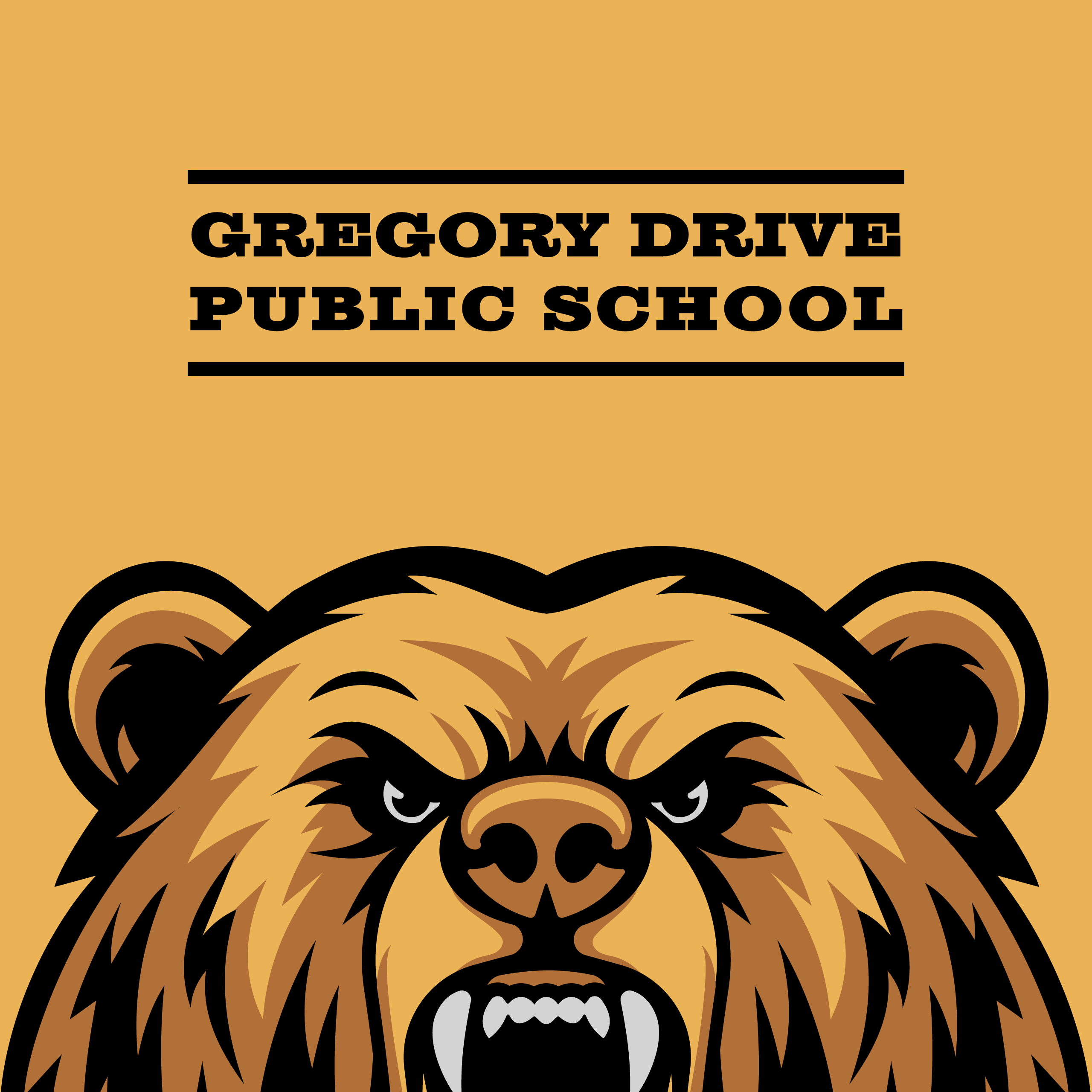 Gregory Drive Public School — Illustration, Logo, Poster — Chatham ...
